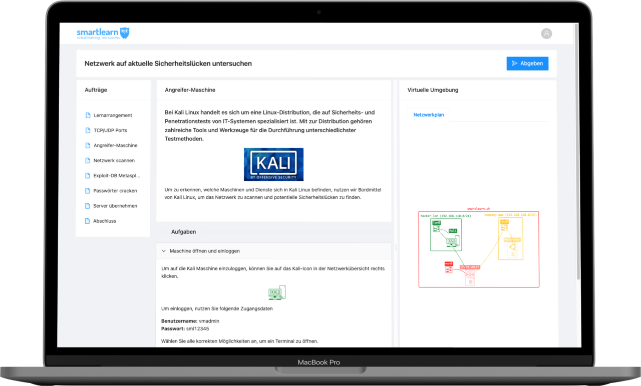 smartlearn – Funktionen
