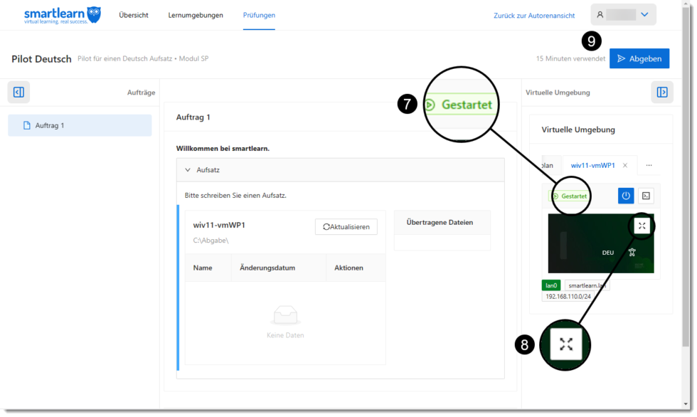 smartlearn – Anleitung für die Lernenden